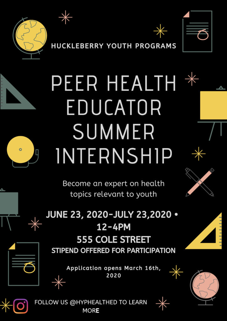 Become a Huckleberry Peer Health Educator - Huckleberry Youth Programs ...