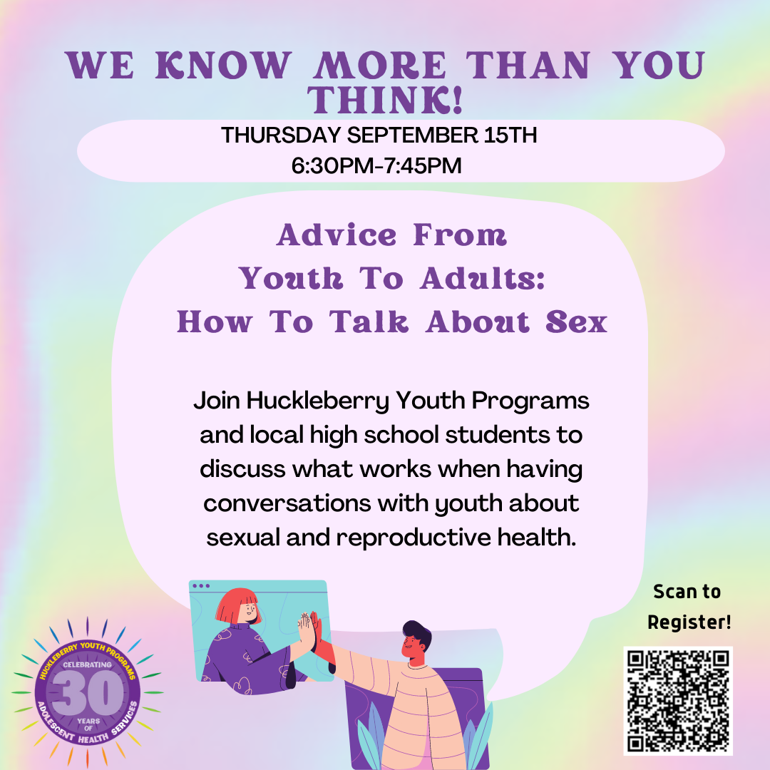 Huckleberry Youth Programs | Celebrating 50+ Years!